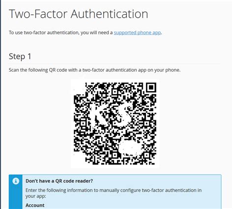 Panduan Menggunakan 2fa Two Factor Authentication Di Cpanel Basis