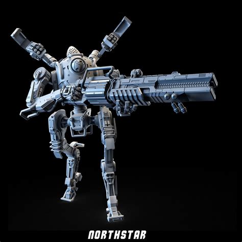 Titanfall Northstar 3dprintable 75mm 3d Model 3d Printable Cgtrader