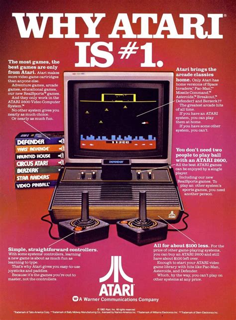 Atari Ad 1982 Briancarnellcom