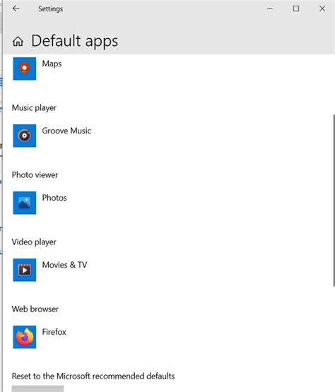 How To Set The Default Apps For Windows Activities And Extensions