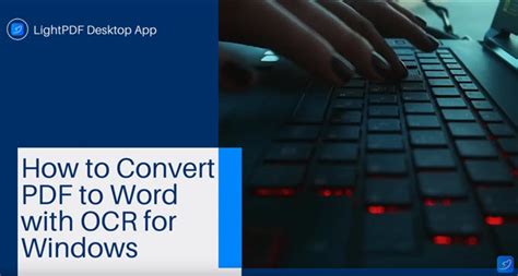 The Best Free PDF To Word Converter With OCR For Windows