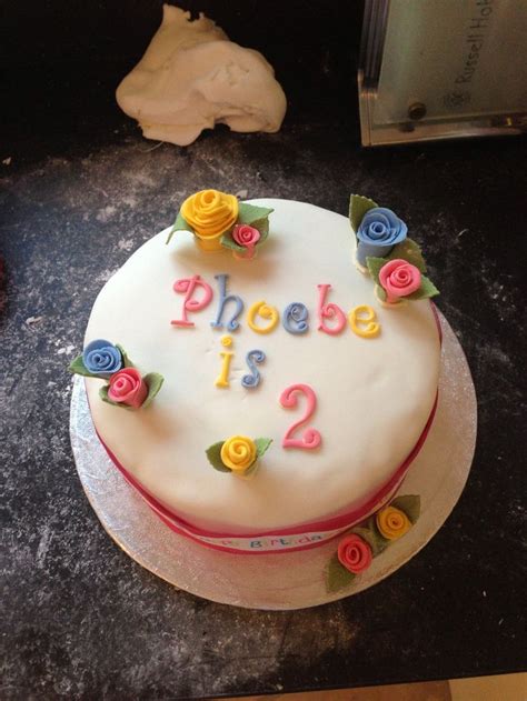 Phoebes 2nd Birthday Cake