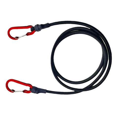 Homestar Heavy Duty Carabiner Bungee Cord Elastic Tie Strap String