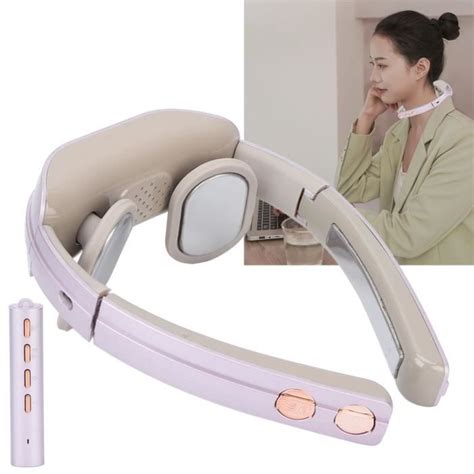 Masseur De Cou Cervical 3d à Impulsion Appareil De Massage Electrique