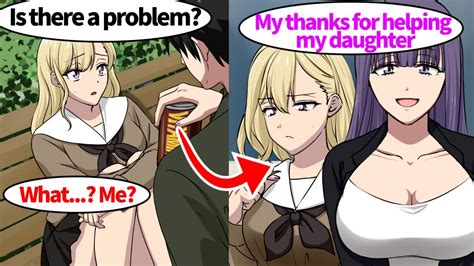 【manga】i Saved A Flashy High School Girl From Bullies And Her Mom And