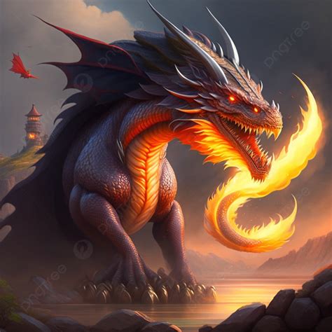 Fantasy Dragon Background