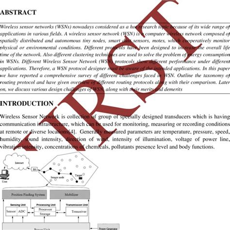 sensor node architecture[14] download scientific diagram