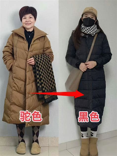 女人上了年纪，羽绒服尽量少穿黑色、驼色，换成这3种更优雅减龄