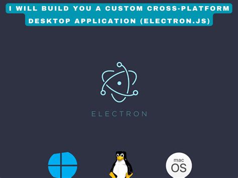 a customized electron js desktop application upwork