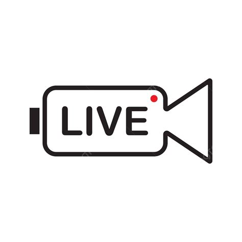 Live Icon Banner Emblem Stream Vector Banner Emblem Stream Png And