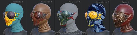 Cog Scifi Goggles And Mask With Balaclava For Genesis 8 Females Daz 3d