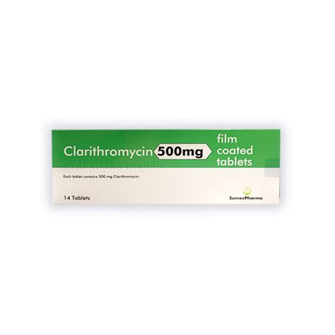 ᐅ Buy Clarithromycin Tablets For Infected Insect Bites