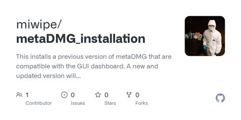 GitHub Miwipe MetaDMG Installation This Installs A Previous Version