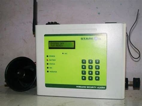 GSM Wireless Security Alarm System At Piece S Satpur Midc Nashik ID