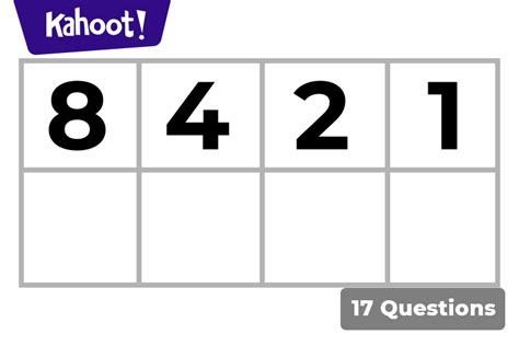 Decimal To Binary Conversion Practice 0 16 Kahoot Quiz