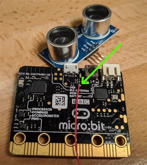 Ultrasonic Distance Sensor With Python And The Micro Bit Sensor Ultrasonic Micro
