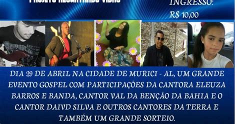 Projeto Resgatando Vidas ~ Maceió Eventos Gospel