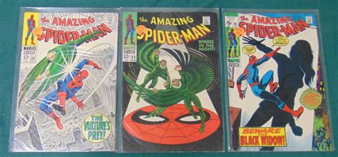 Silver Age Spiderman Lot