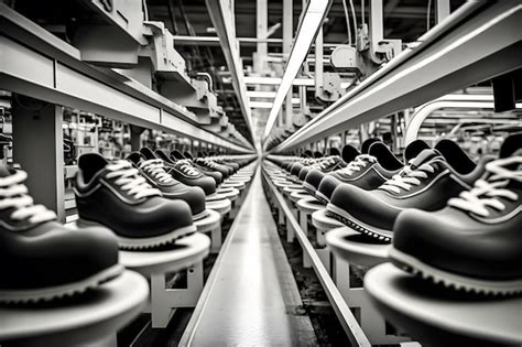Máquinas Y Equipos De La Fábrica De Calzado Producción De Calzado