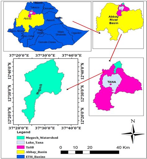 Location Map Of The Megech Watershed Download Scientific Diagram