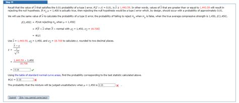 Solved Recall that the value of xˉ that satisfies the 0 01 Chegg com