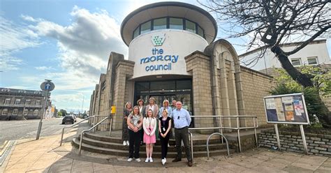 Moray Council Interns And Mentors Representing The Career Ready
