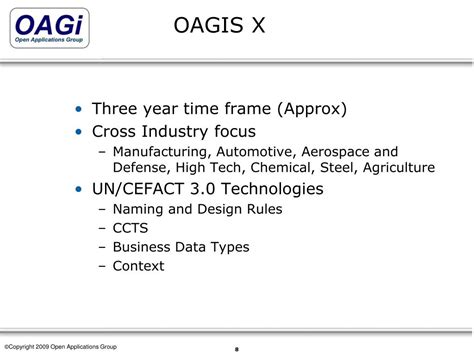 Ppt Improving Oagis With Ontology Technology Powerpoint Presentation