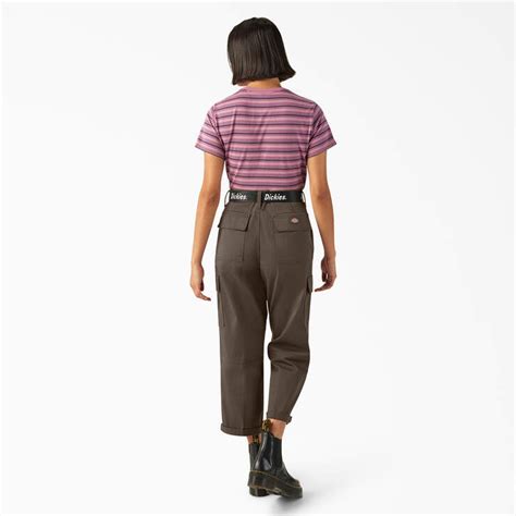 Womens Relaxed Fit Cropped Cargo Pants Dickies Canada