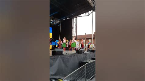 Ukrainian Festival 2022 Closing Part Confetti Barvinok Mississauga