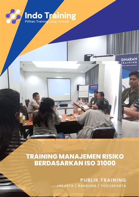 Training Manajemen Risiko Berdasarkan Iso 31000 Indo Training
