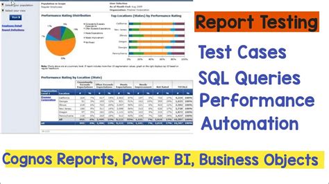 Cognos Power Bi Business Object Report Testing In Etl Testing