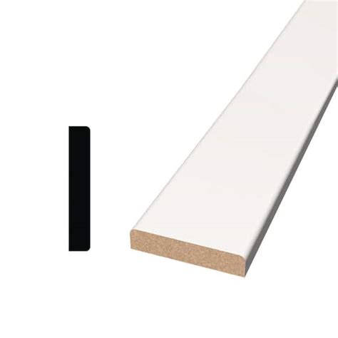 House Of Fara 5 8 In D X 3 1 2 In W X 96 In L Mdf Primed Mullion