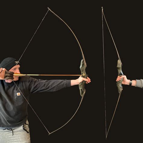 The Inspected Black Hunter Longbow Mk1 Shatterproof Archery