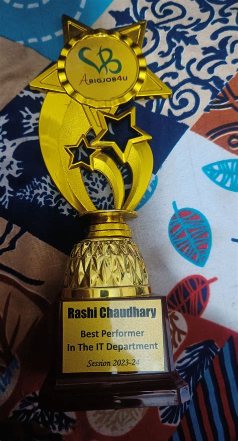 Rashi Chaudhary On Linkedin Performanceaward Gratitude Achievement Professionalgrowth