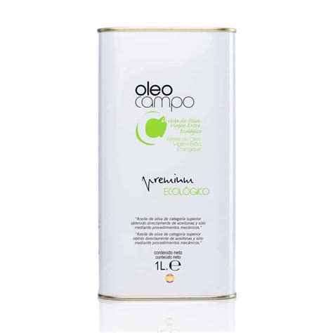 Aceite de Oliva Ecológico Lata L Picual ADEOLIVA