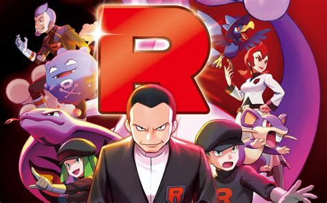 Red Team Rocket Team Go Rocket Takeover Mikographics