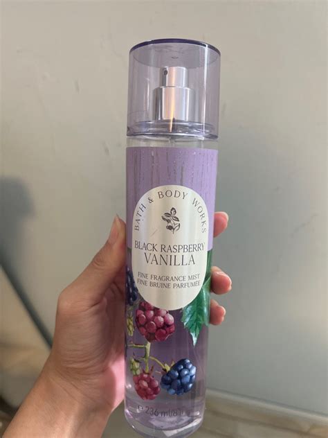 Bath And Body Works Black Raspberry And Vanilla Body Mist Beauty