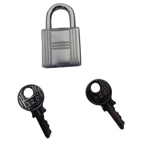 Hermès Padlock In Silver Steel For Kelly Bag Birkin Victoria New In