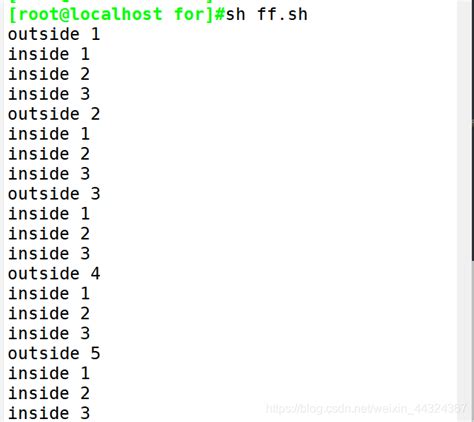 Shell脚本之循环语句详解（for、while 、until循环语句）shell循环 Csdn博客