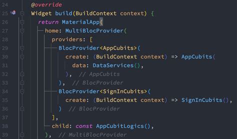 Cubit And Multiblocprovider Learn Flutter