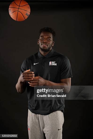 Adama Sanogo Poses For A Portrait During The 2023 Nba Draft Combine