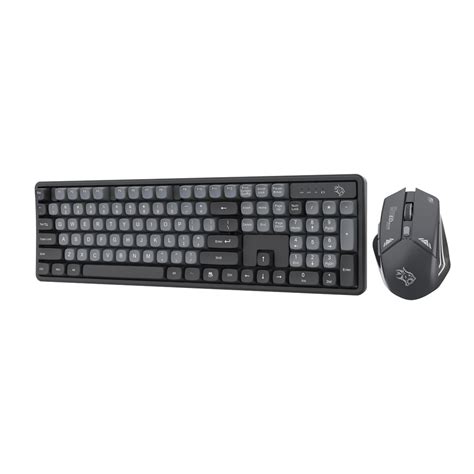 Porodo Gaming Wireless Keyboard Mouse Set 24ghz 1600 Dpi Porodo