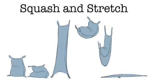 Animation Squash And Stretch YouTube Animation Sketches Frame By