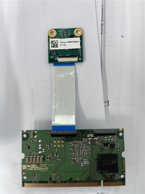 Cannot Connect Colibri IMX8X DSI To HDMI Adapter With Colibri IMX8QXP