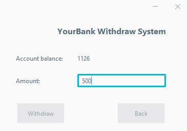 Github Mptste Atm Gui An Atm Machine App With Gui