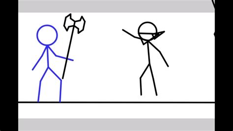 스틱파이터 섬 1 17화 도끼대결 Youtube