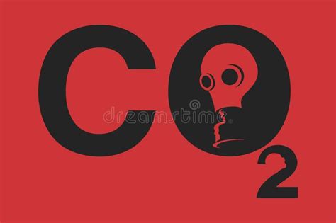 Het Teken Van De Veranderingsco2 Van Het Klimaat Vector Illustratie