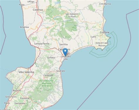 Terremoto Nella Notte Scossa Di Magnitudo ML 3 0 A San Floro CZ