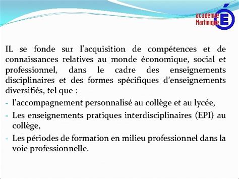 Le Parcours Avenir Une Nouvelle Dynamique Pour Llve