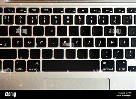 Powerpoint Keyboard Hi Res Stock Photography And Images Alamy